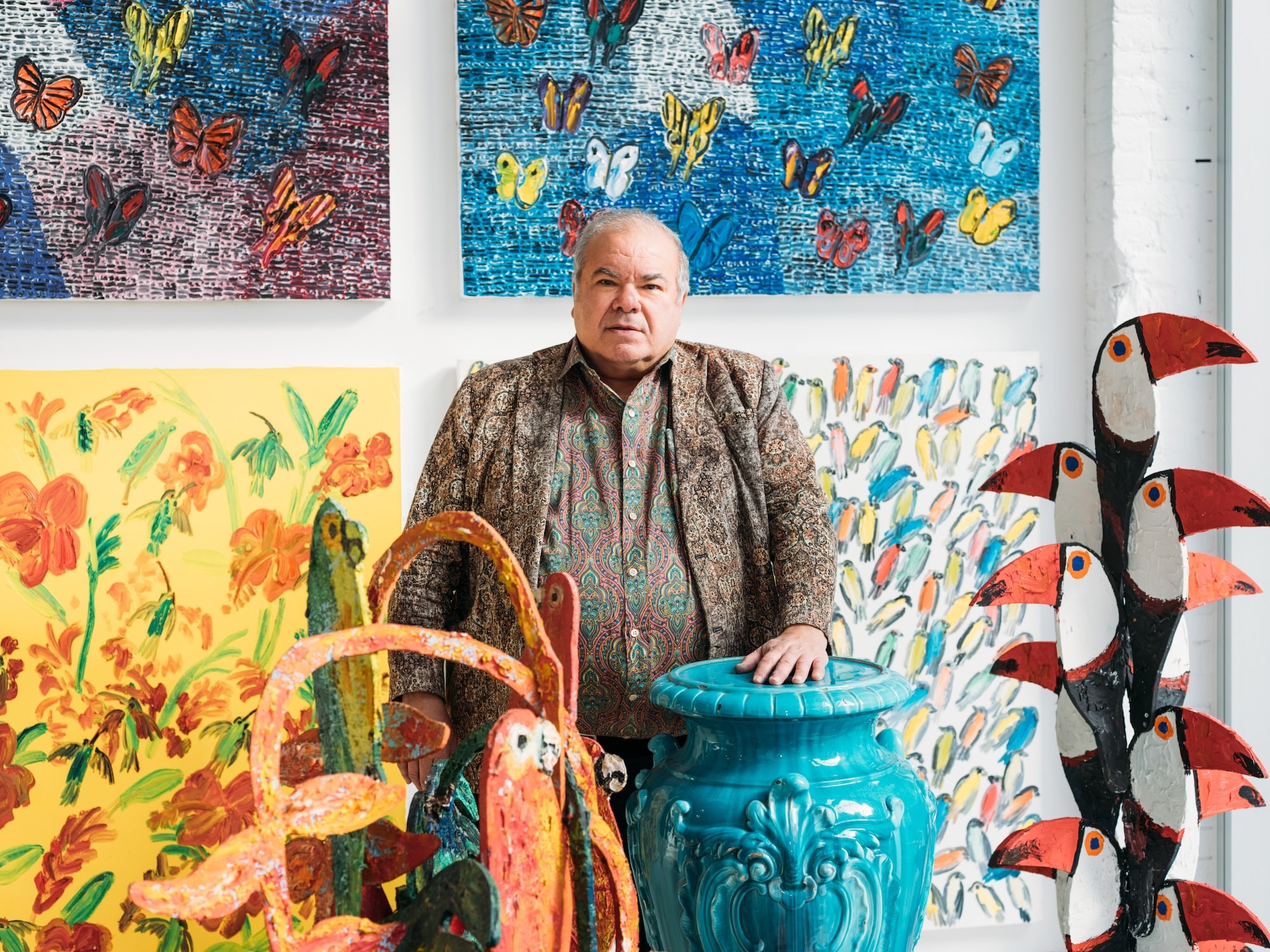 Hunt Slonem – Artworks, Exhibitions & Biography | OA Fine Art