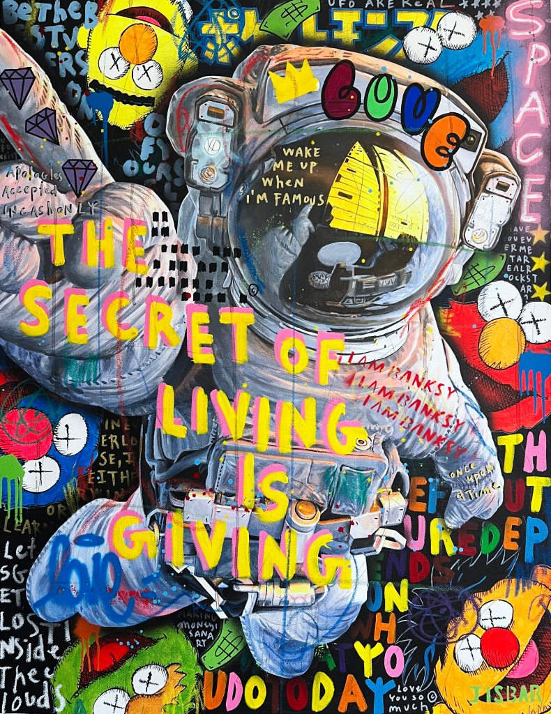 JISBAR Art Gallery | OA Fine Art - Space Kaws